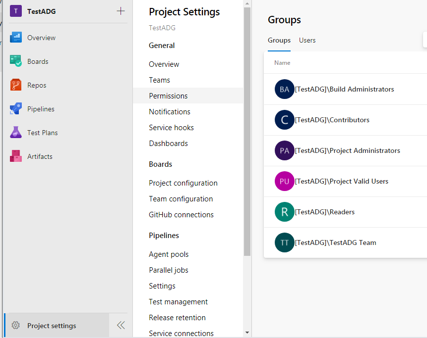 DevOps Built-in Access Levels, Security Groups and AAD Groups – Multi ...
