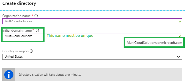 Onboarding : Azure Active Directory – Multi Cloud Solutions